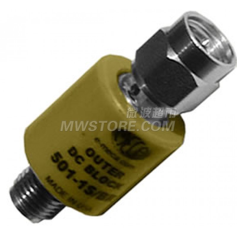 SMA DC-Block,0.4-3GHz,200Volts