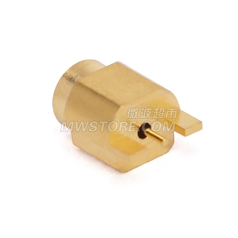 G3PO(SMPS) Male End Launch Connector,Surface Mount,DC-100GHz