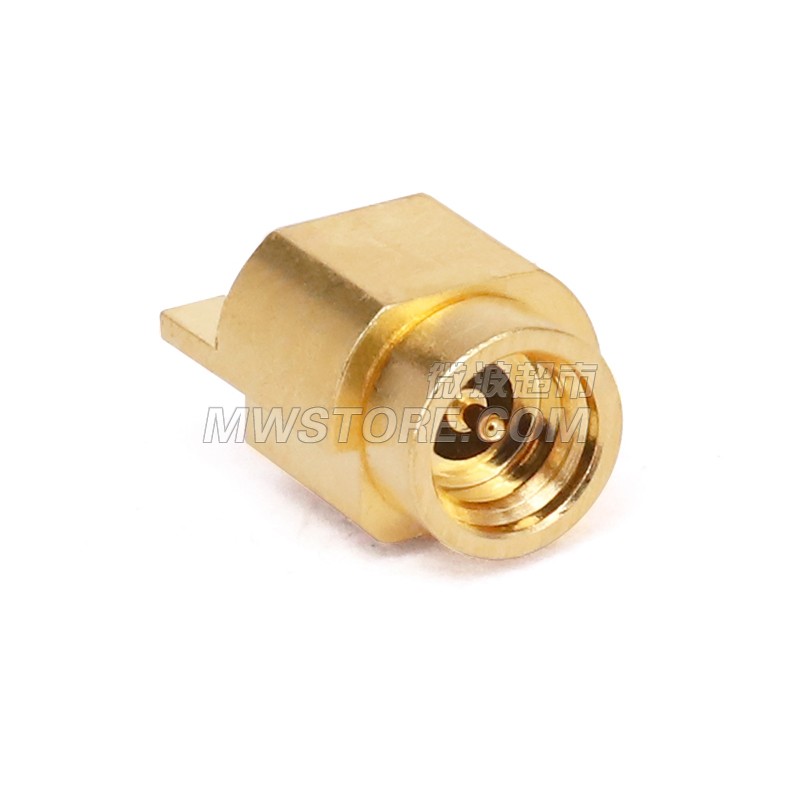 G3PO(SMPS) Male End Launch Connector,Surface Mount,DC-100GHz
