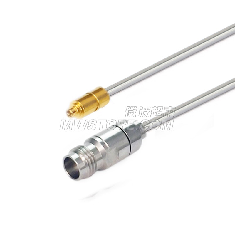 2.4mm Female to G3PO(SMPS) Female Cable Using GUT-085(TIN/Copper) Coax ...