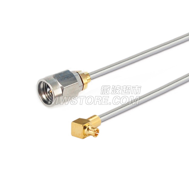 2.92mm Male to GPPO(Mini-SMP) Female Right Angle Cable Using GUT-085 ...