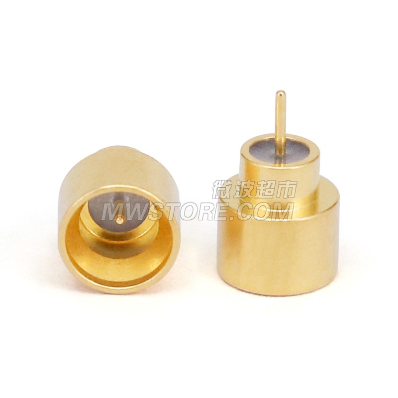GPPO(mini-SMP) Bulkhead Male Hermetic Sealed End Launch Connector,Full ...