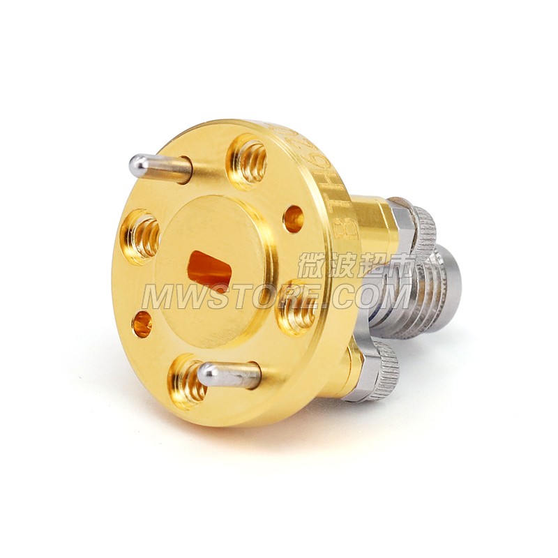 WR15 With FUGP Flange-1.85mm母I型端接波导同轴转换器，50-67GHz
