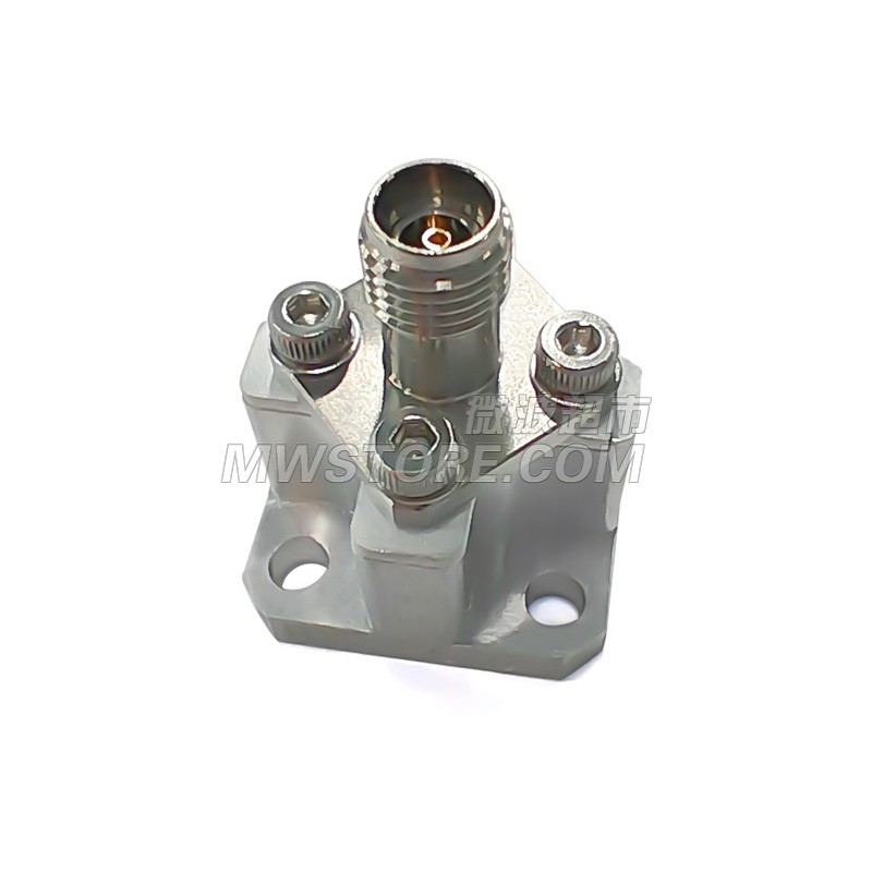 WR28 With FBP Flange-2.92mm母I型端接波导同轴转换器，26.5-40GHz