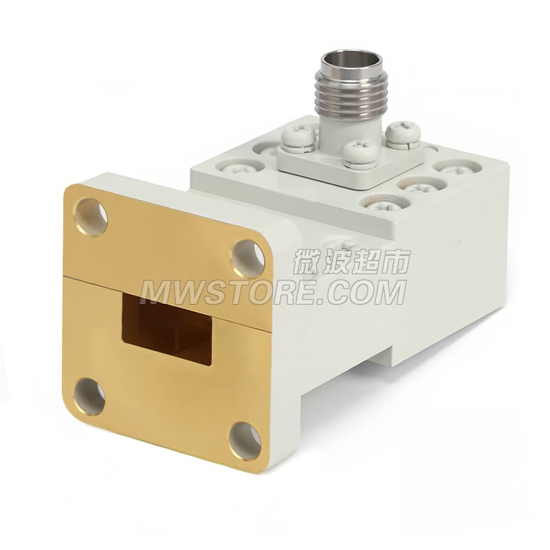 WR34 With FBP Flange-2.92mm母正交波导同轴转换器，21.7-33GHz