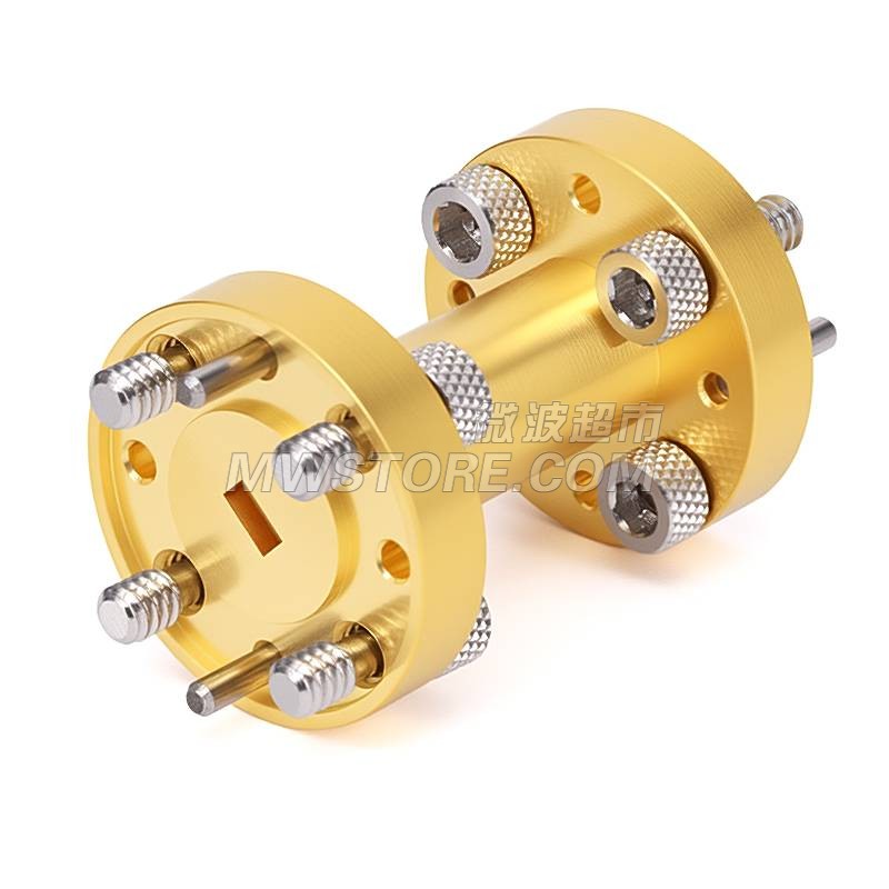 WR12 转 WR12 直波导转接器|1 Inch 长 | UG-387/U 转 UG-387/U 法兰| 60–90GHz
